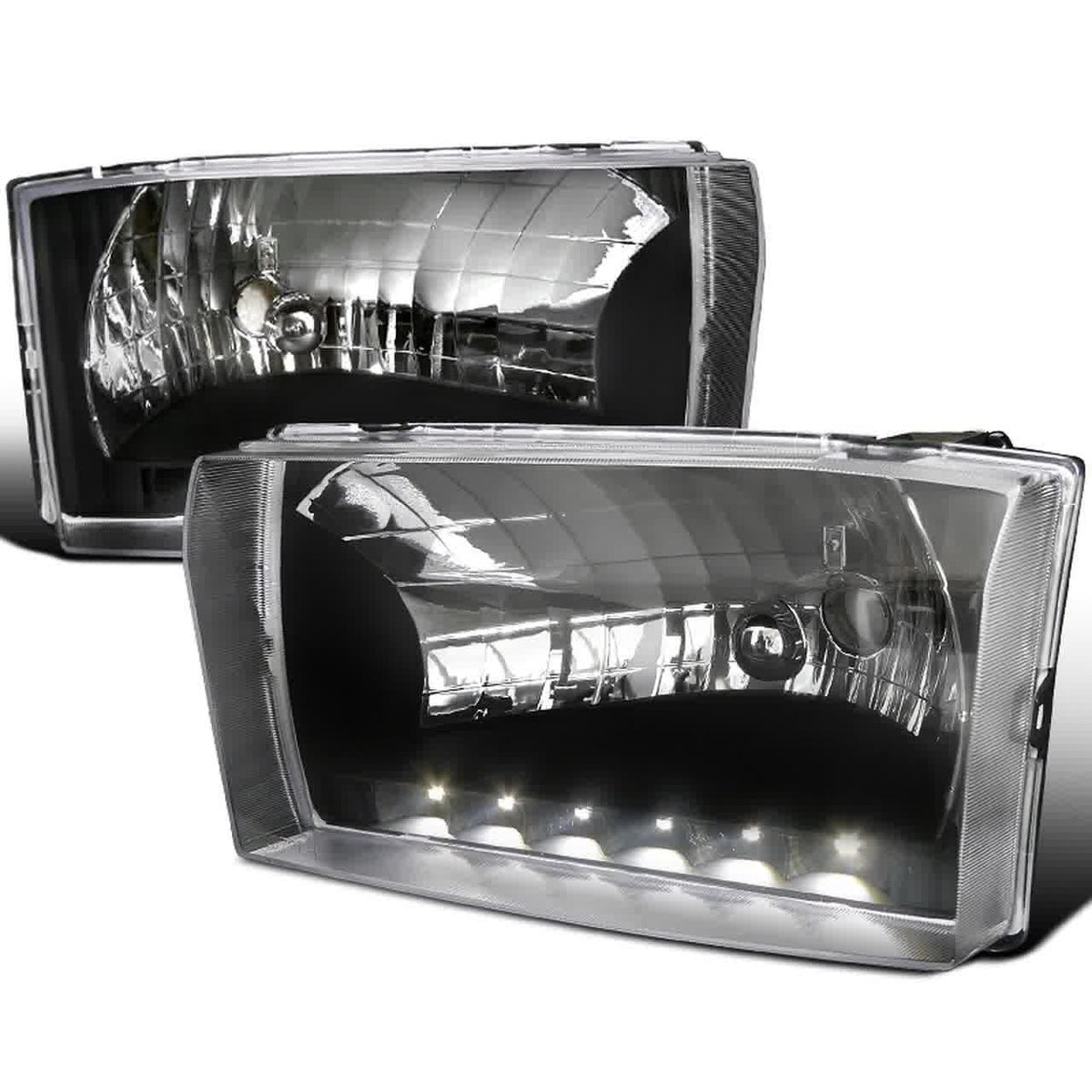 Spec-D OEM Replacement Headlights Ford Excursion (2000-2004) w/ or w/o
