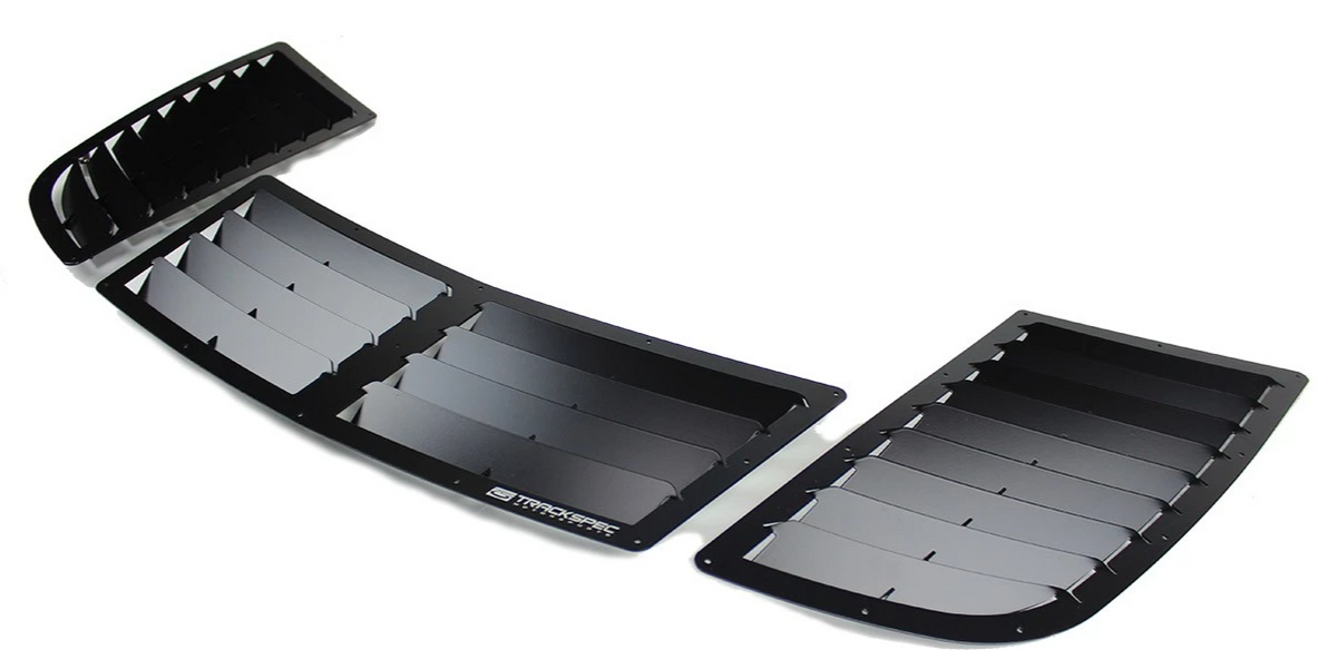 Trackspec Hood Louvers BMW E90/E92 M3 (08-13) Full Center/Sides Vents
