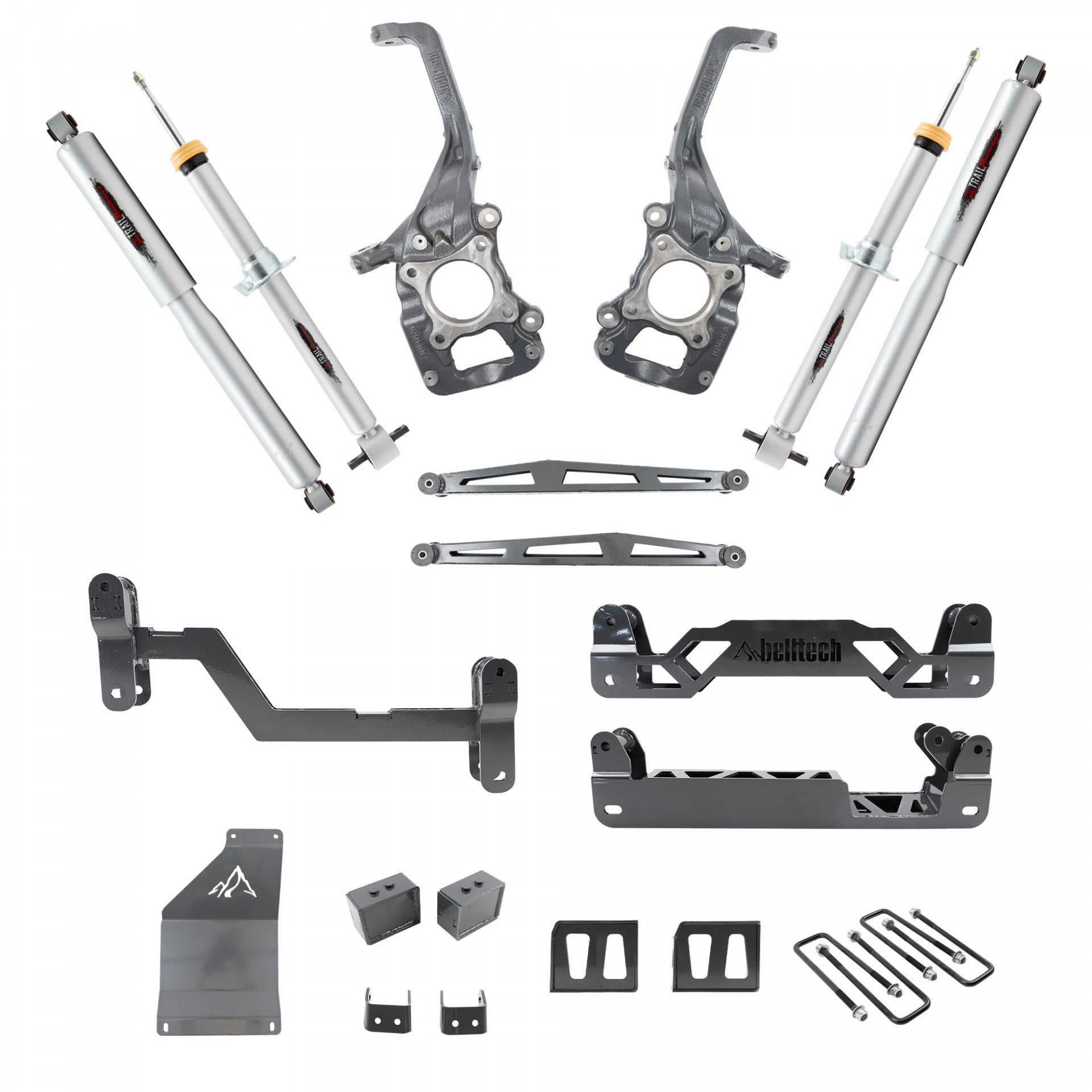 Belltech Lift Kit Ford F150 (2015-2020) 6" to 7" Lift w/ Trail Perform ...
