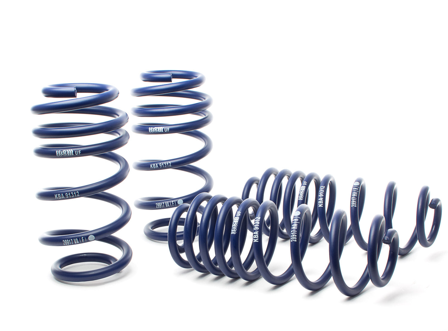 H&R Lowering Springs Audi A6/A7 Quattro (2012-2018) Sport Springs 2891 ...