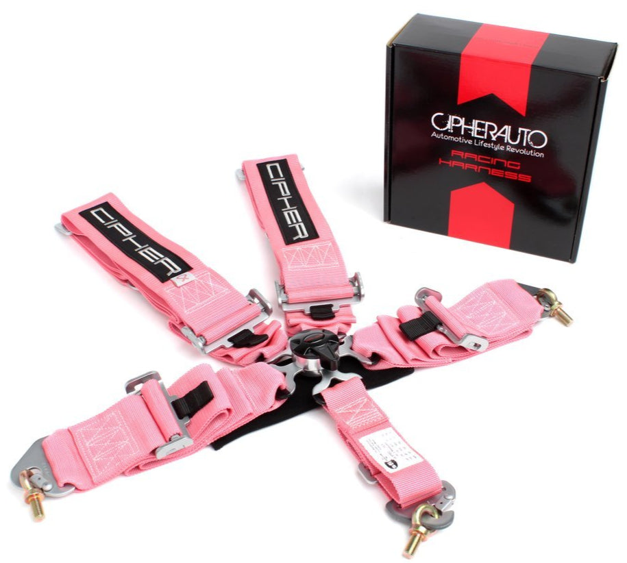 Cipher Racing Harness 5 Point 3" Camlock Quick Release w/ Submarine Be