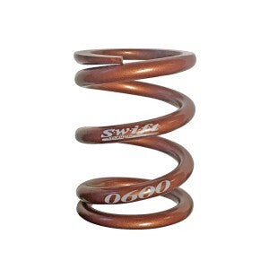 Swift Flat Wire Bump Spring [Progressive Rate] 2.3" OD / 400-800 / 500