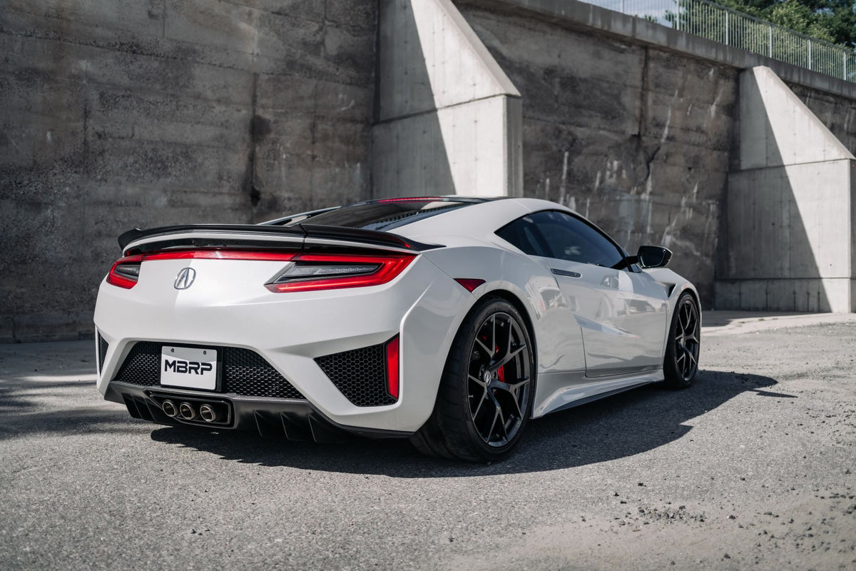 MBRP Exhaust Acura NSX (17-21) Armor Pro Muffler Delete w/ Carbon Fibe ...