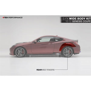 ARK S-FX Rear Over Fender Hyundai Genesis Coupe 2.0L / 3.8L (10-16) [F