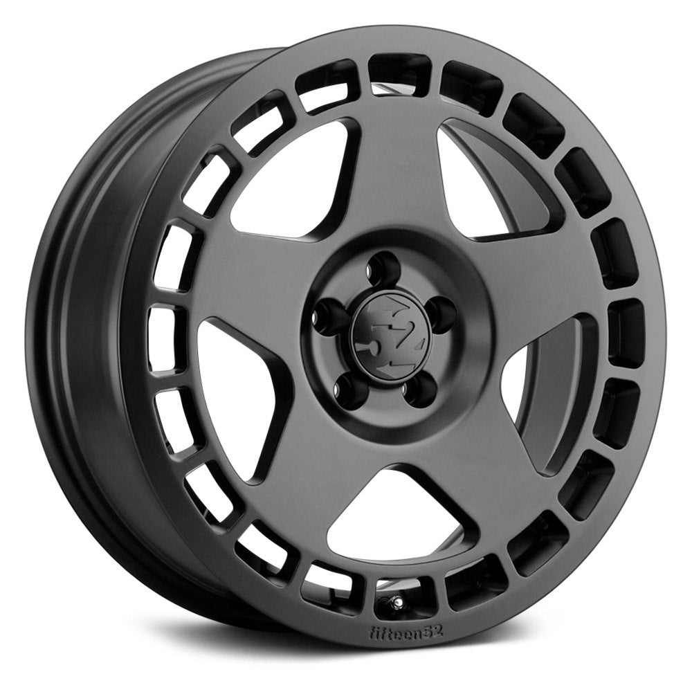 fifteen52 Turbomac 18x8.5 Wheels Asphalt Black / Rally White / Speed S