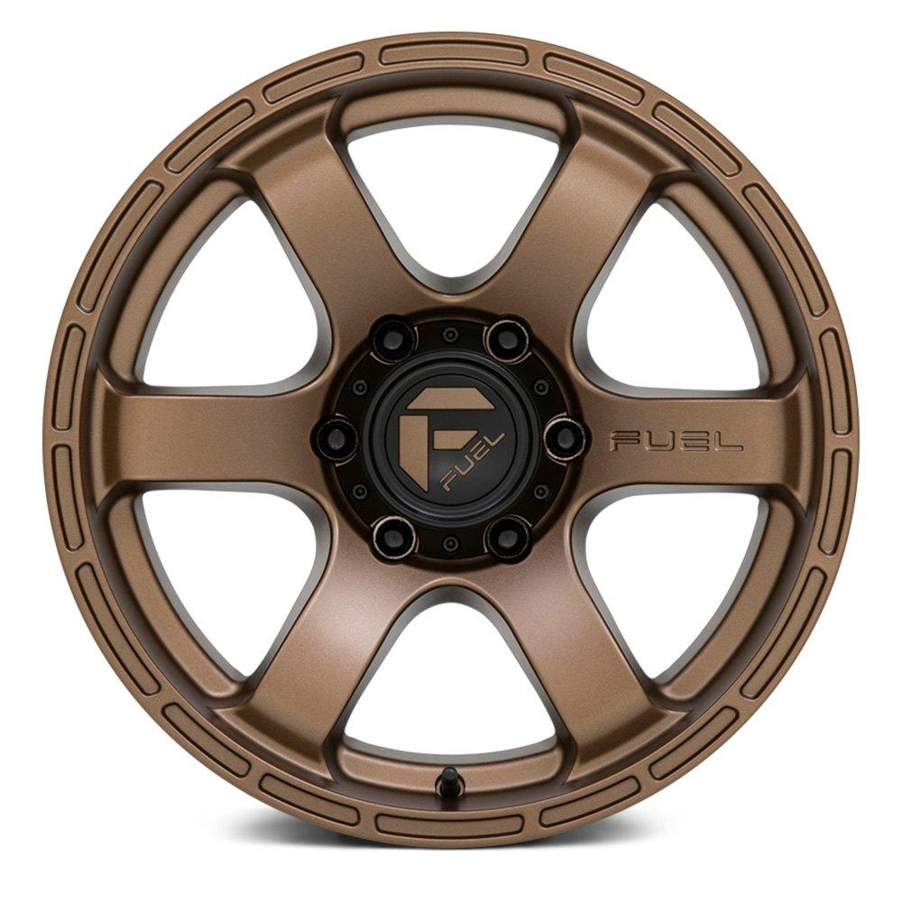 Fuel Rush 1PC Wheels (18x9 5x127 ET +1) Satin Black / Matte Gunmetal