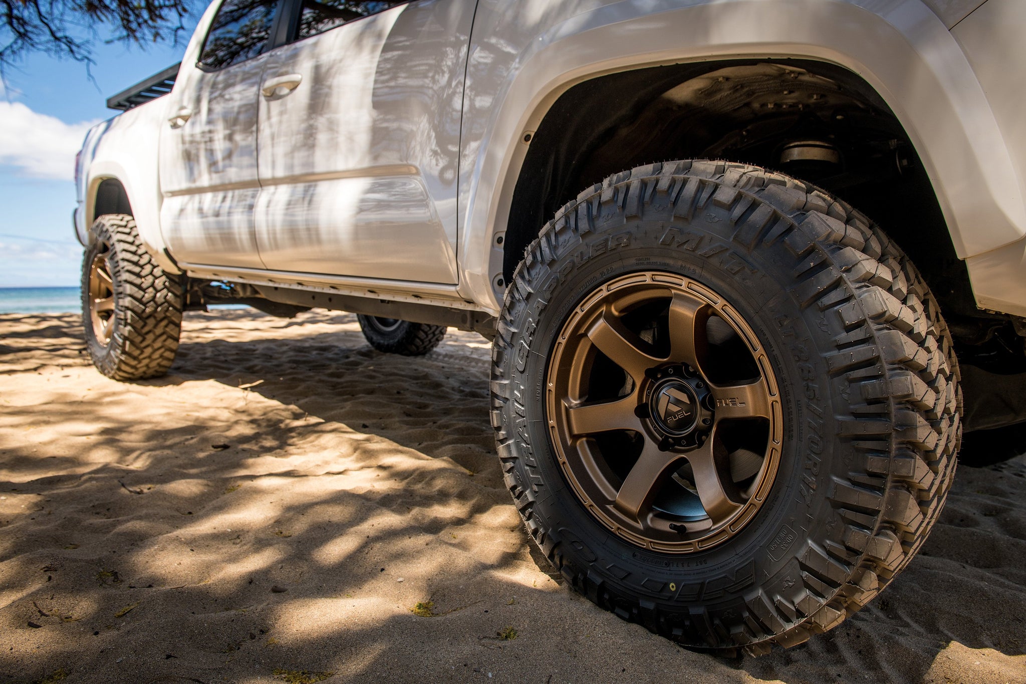 Fuel Rush 1PC Wheels (18x9 5x127 ET +1) Satin Black / Matte Gunmetal