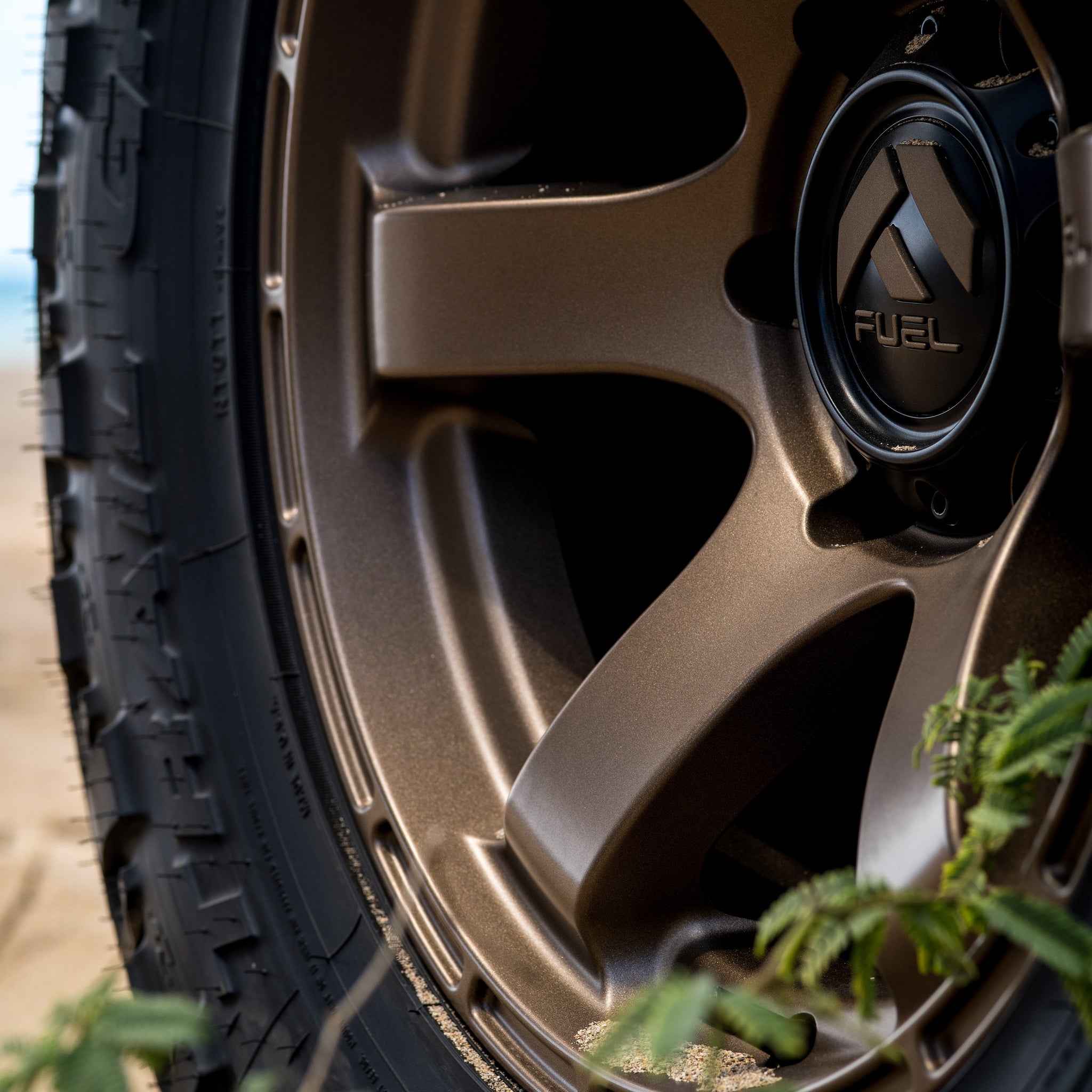 Fuel Rush 1PC Wheels (18x9 5x127 ET +1) Satin Black / Matte Gunmetal