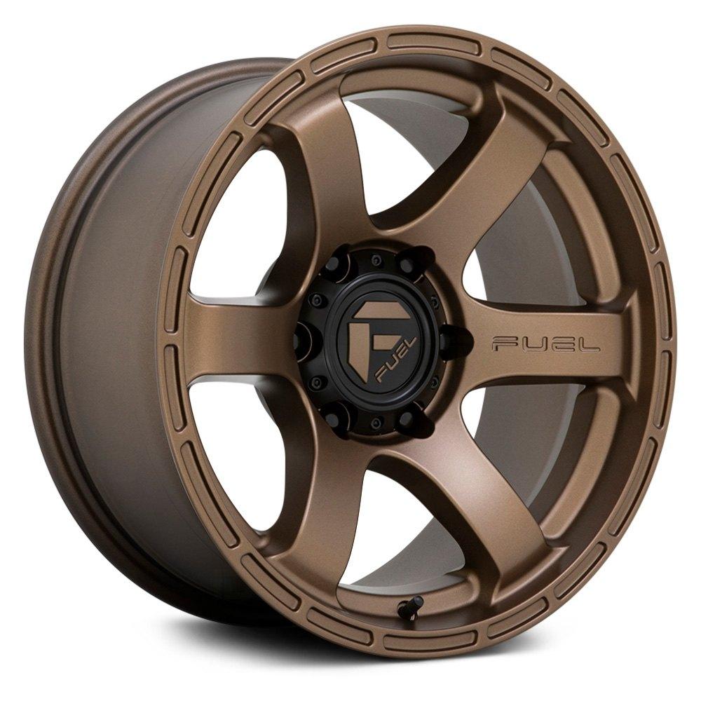 Fuel Rush 1PC Wheels (18x9 6x139.7 ET +20) Satin Black / Matte Gunmeta