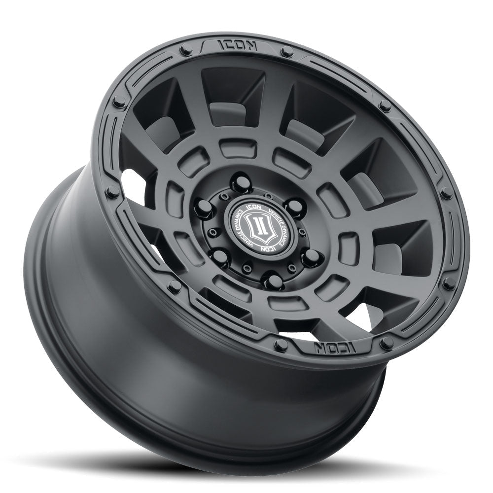 ICON oys Thrust Wheels (17x8.5" 6x5.5 +25mm Offset) Satin Black or
