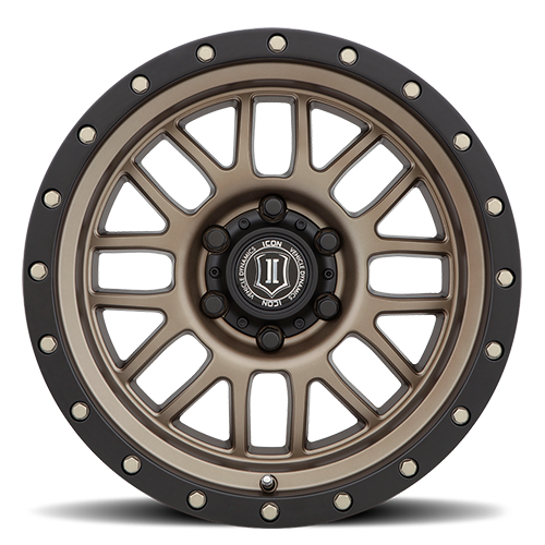 ICON oys Alpha Wheels (17x8.5" 5x5 0mm Offset) Bronze / Gunmetal