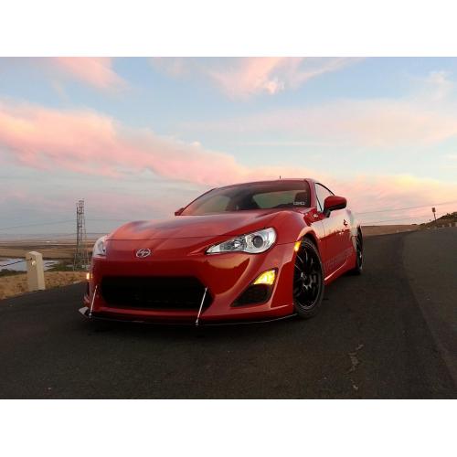APR Front Splitter Scion FRS (13-16) Carbon Fiber Reinforced w/ Suppor