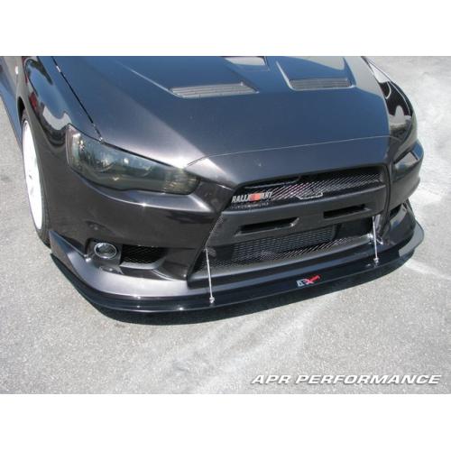 APR Carbon Fiber Splitter Mitsubishi Lancer EVO 10/X w/ OEM lip [w/ Ro