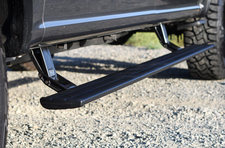 AMP PowerStep Running Boards Ford F150 (15-20) Smart Series Power Side
