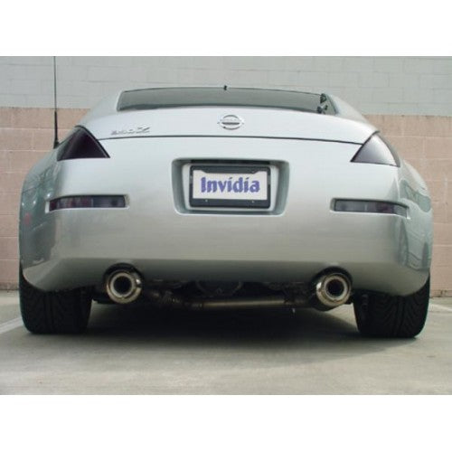 Invidia N1 Exhaust Nissan 350Z (03-08) Catback w/ Polished Tips - HS02