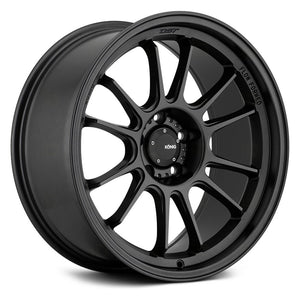 Konig Hypergram Wheels (17x9 5x114.3 +40 Offset) Matte Black / Race Br