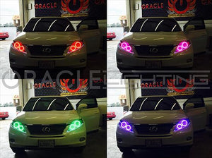 Oracle LED Headlight Halo Kit Lexus RX350/450h (2010-2012) Multicolore ...
