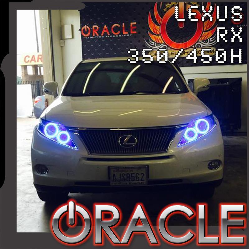 Oracle LED Headlight Halo Kit Lexus RX350/450h (2010-2012) Multicolore ...