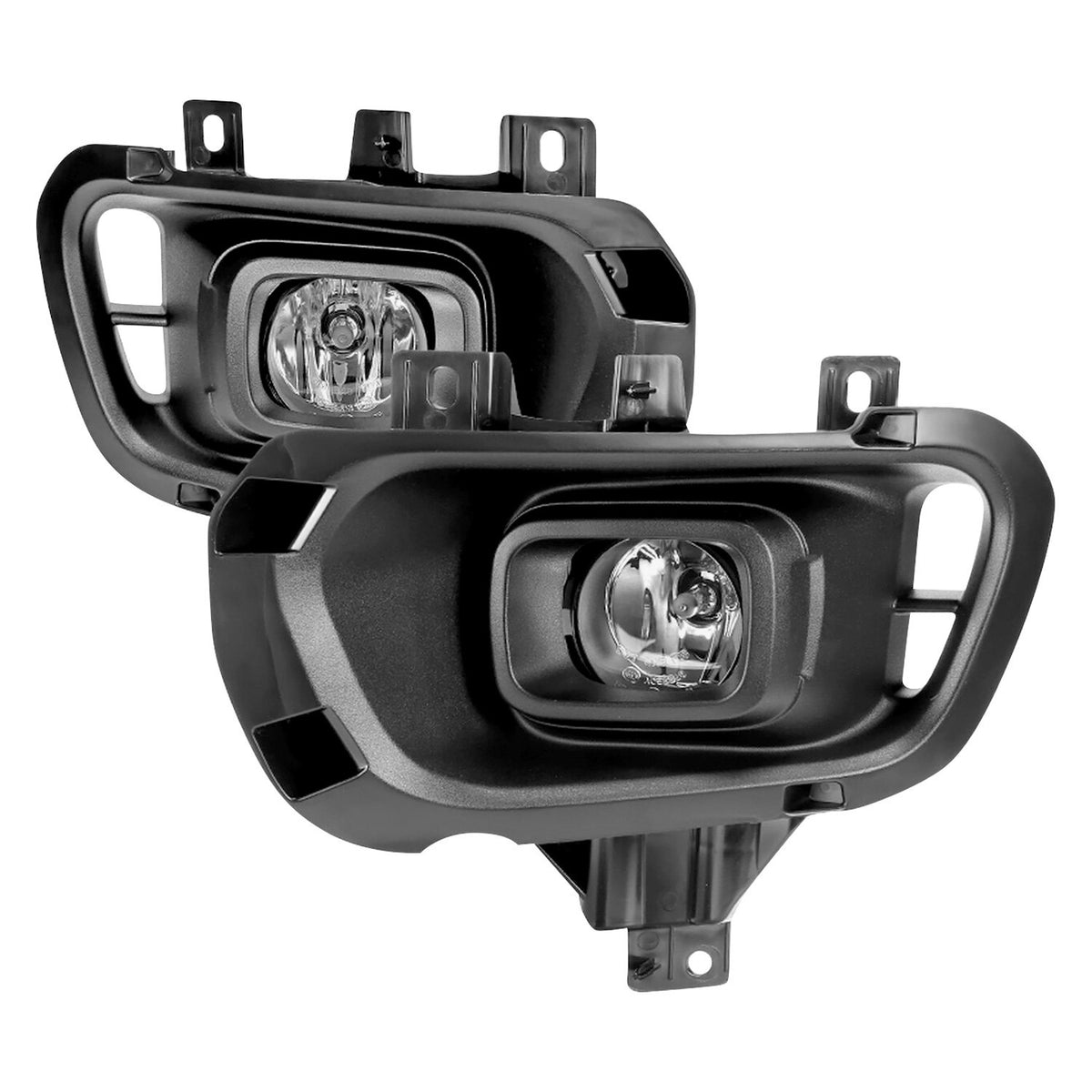 Spec-D OEM Fog Lights Ford Ranger (2019-2020) Chrome Housing - Clear L