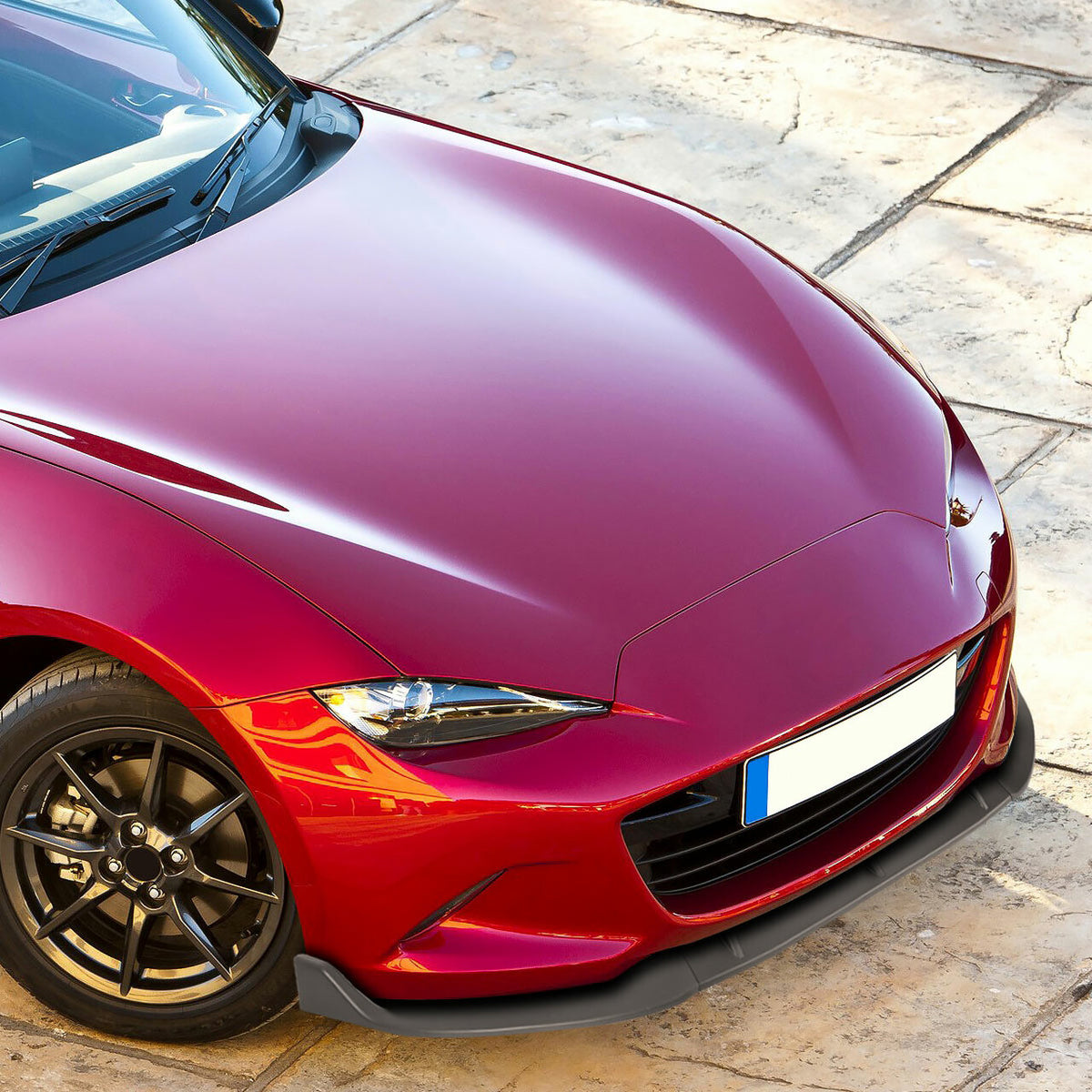 Spec-D Front Bumper Lip Mazda Miata ND (2016-2025) Black