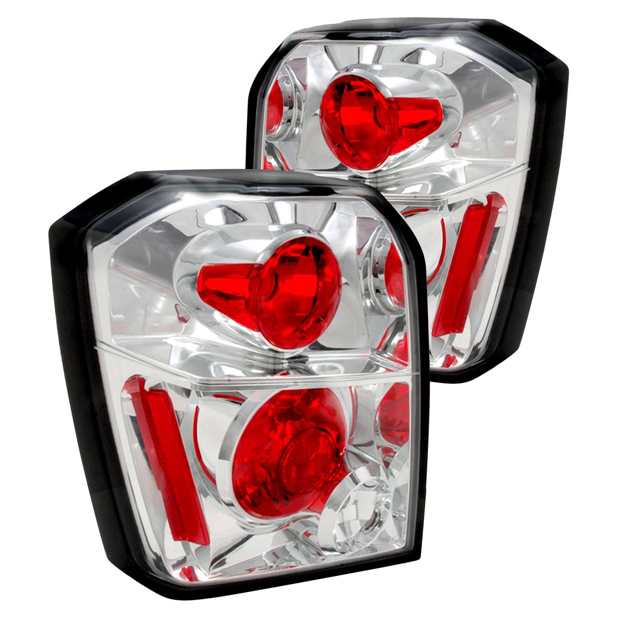 Spec-D Tail Lights Dodge Caliber (2007-2012) Altezza Style - Black or