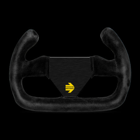 MOMO Steering Wheel (MOD.12/27 / Cut - Black Suede - 250/270mm) 250mm