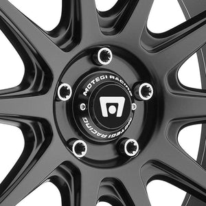 Motegi Racing MR127 Wheels (18x8 5x114.3 +38) Satin Black