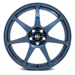 Motegi Racing MR154 Battle Wheels (18x9.5 5x114.3) [Midnight Blue] +15