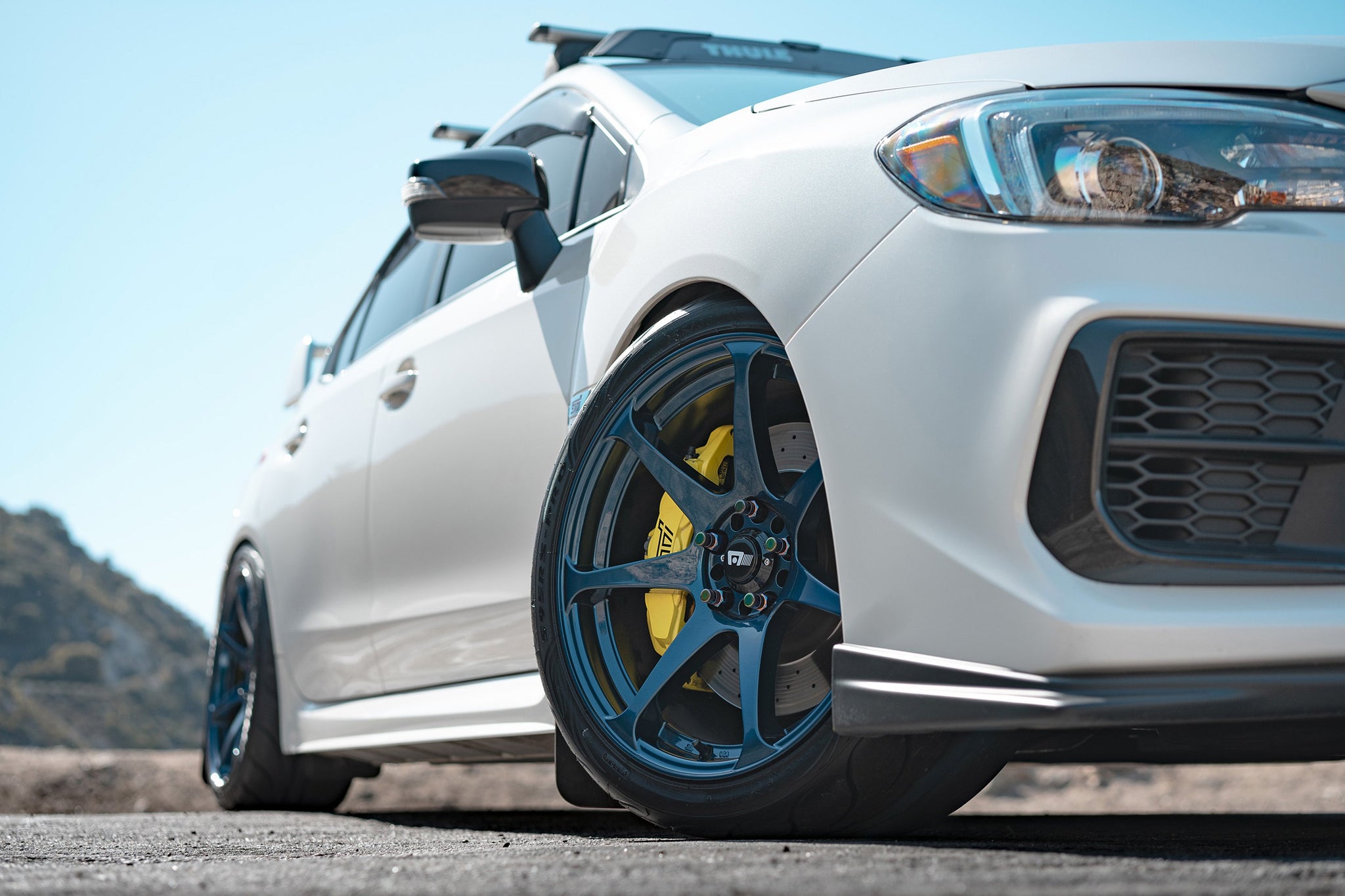 Motegi Racing MR154 Battle Wheels (18x9.5 5x114.3) [Midnight Blue] +15