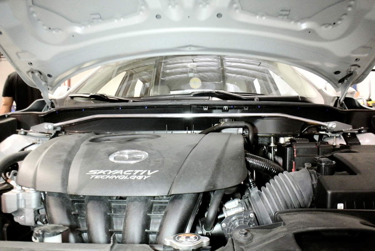 Megan Racing Strut Bar Mazda CX3 (2016-2021) Front Upper - Race Spec