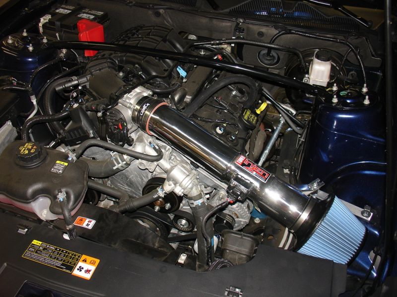 Injen Short Ram Air Intake Ford Mustang V6-3.7L (11-14) Polished or Bl
