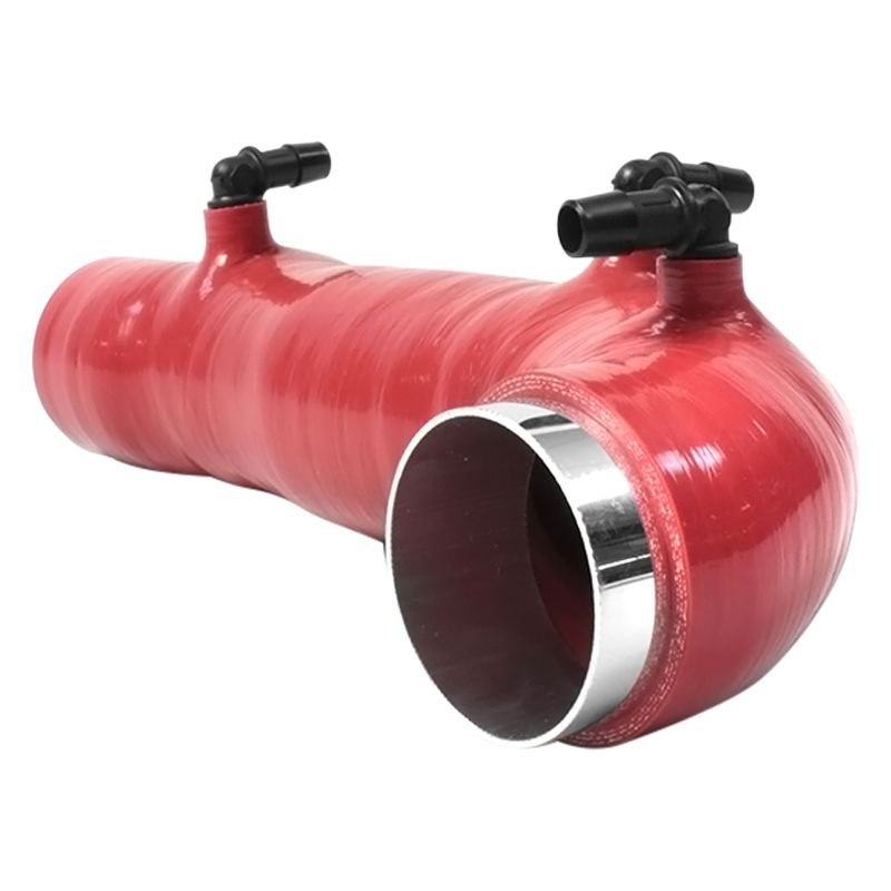 Perrin 2.4" Turbo Inlet Hose Subaru WRX (02-07) WRX STi (04-20) Red