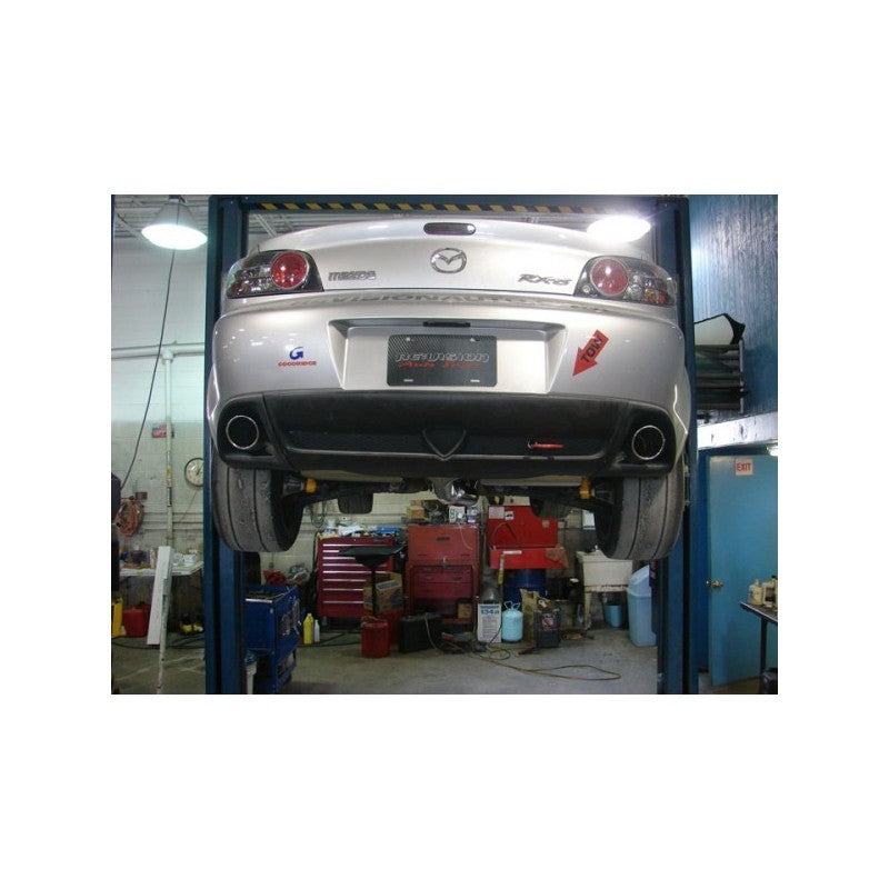 TurboXS Exhaust Mazda RX8 (04-11) 3" Catback w/ Blue Burnt Tips