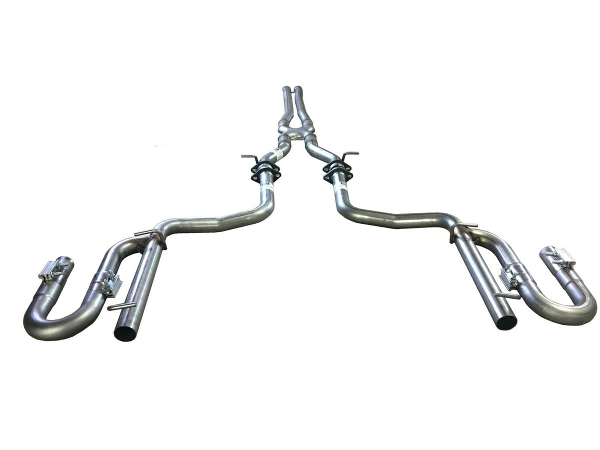 Solo Exhaust Dodge Challenger V6 (15-19) Street Race Dual Catback w/ O