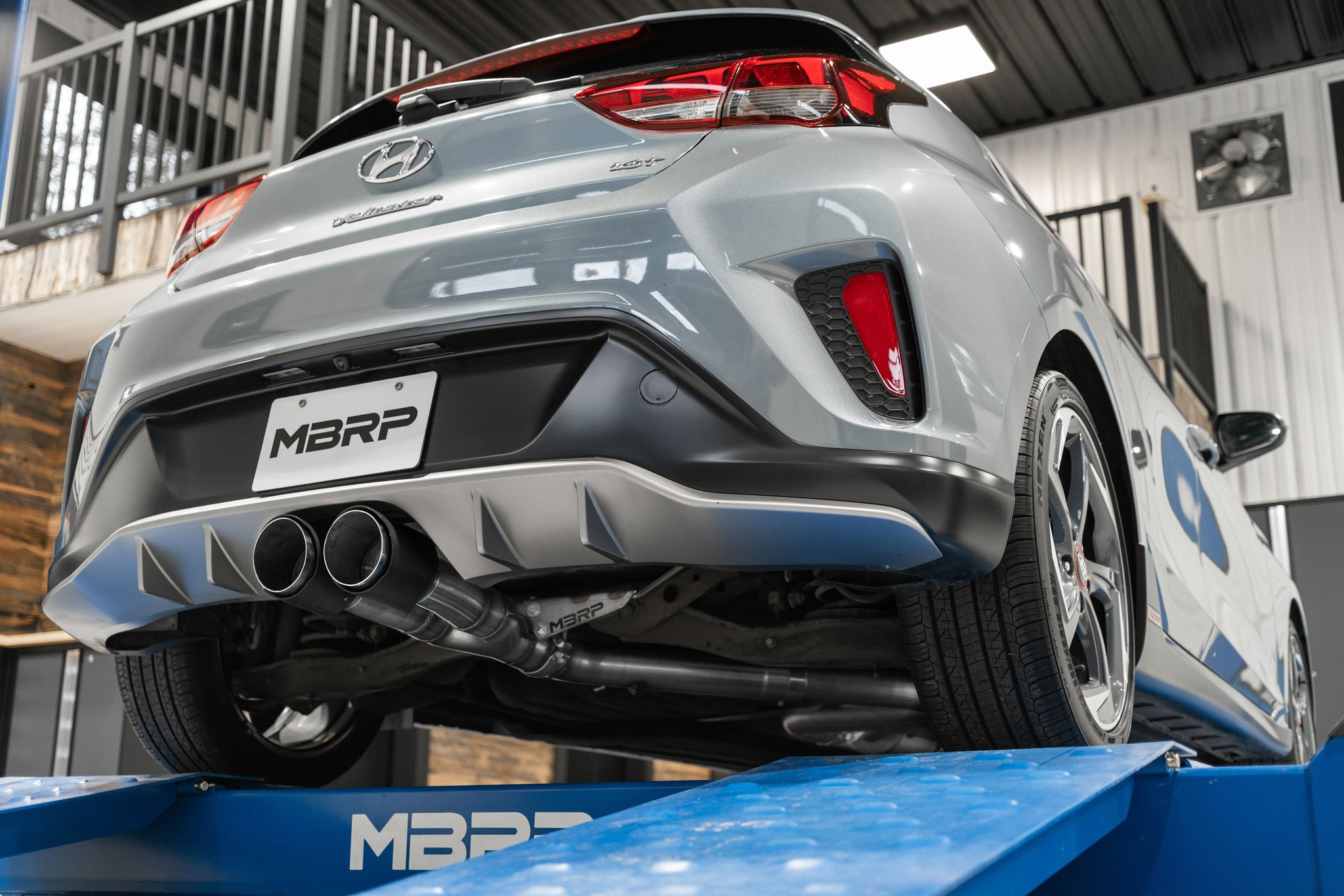 MBRP Catback Exhaust Hyundai Velsoter 1.6L Turbo (19-21) XP Series [Du ...