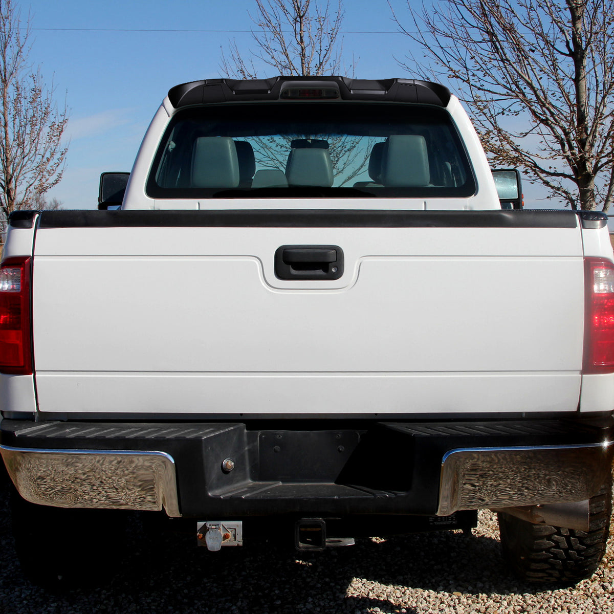 Spec-D Spoiler Ford F250 F350 F450 (2011-2016) Rear Cab Roof Wing Kit