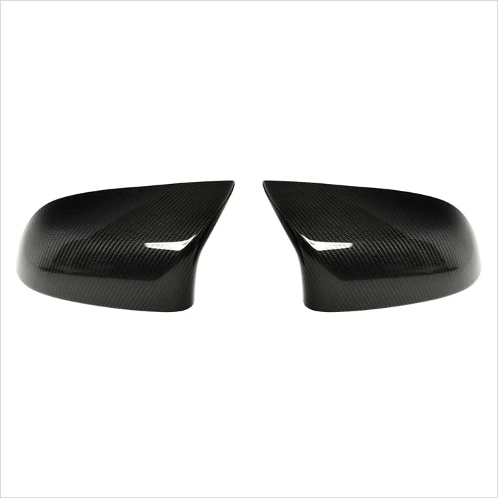 Autotecknic Replacement Mirror Covers BMW X5M F85 (15-18) V2 Dry Carbo