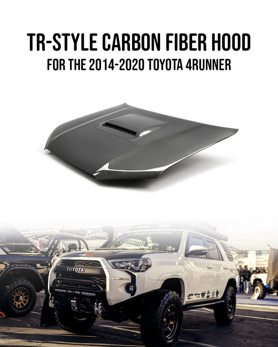 SEIBON Carbon Fiber Hood Toyota 4Runner (2014-2023) TR Style
