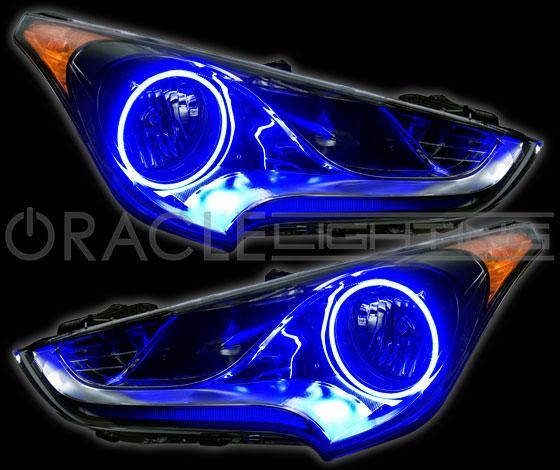 Oracle LED Headlight Halo Rings Hyundai Veloster (2011-2013) Projector