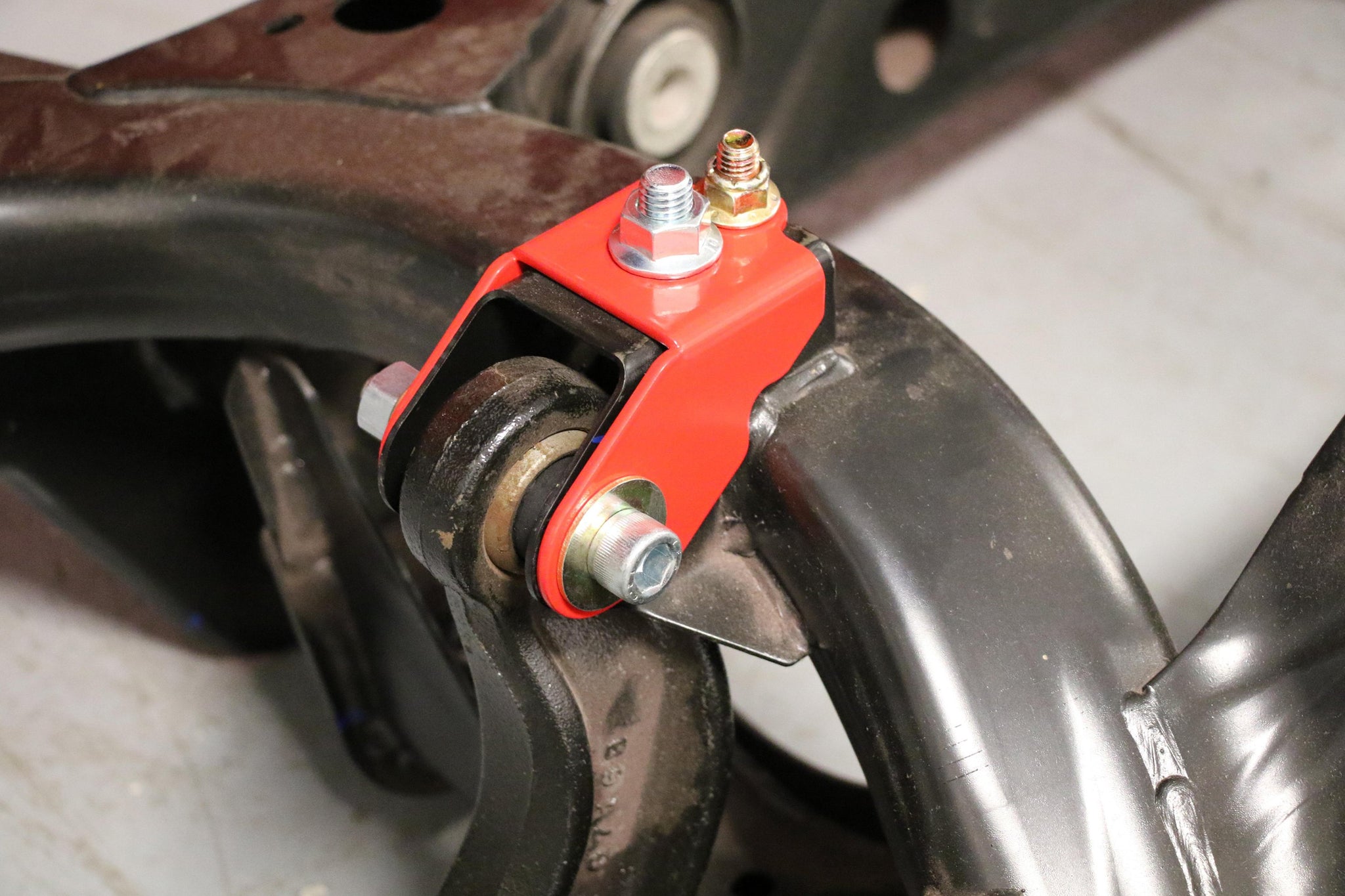 BMR Rear Camber Adjustment Lockout Kit Ford Mustang S550 (15-20) Black