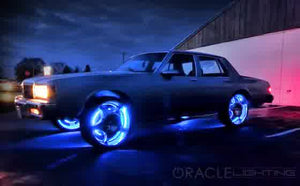 Oracle LED Illuminated Wheel Rings [ColorSHIFT Dynamic] 4215-332