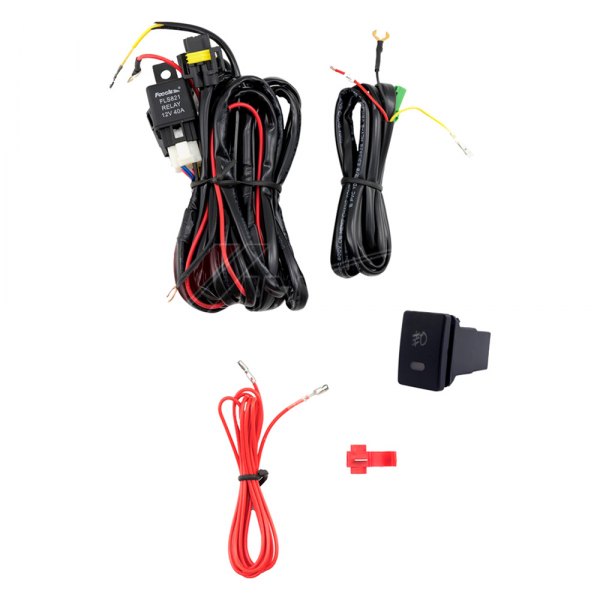 Winjet Fog Lights Chevy Malibu (2013-2015) [Wiring Kit Included] Clear