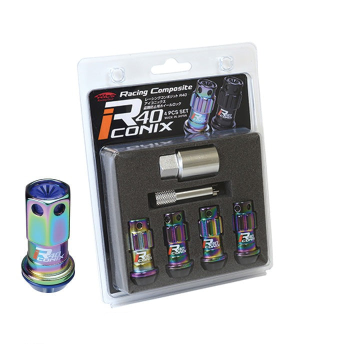 Project Kics Lock Nuts Set [R40 Iconix Racing Composite - Optional Fin